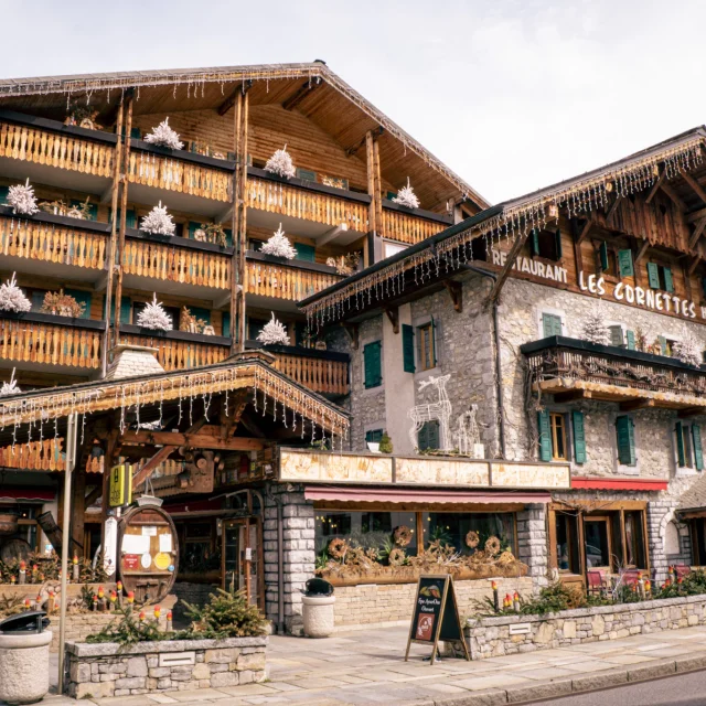 La station de Thollon-Les-Mémises, pour skier avec vue sur le Léman